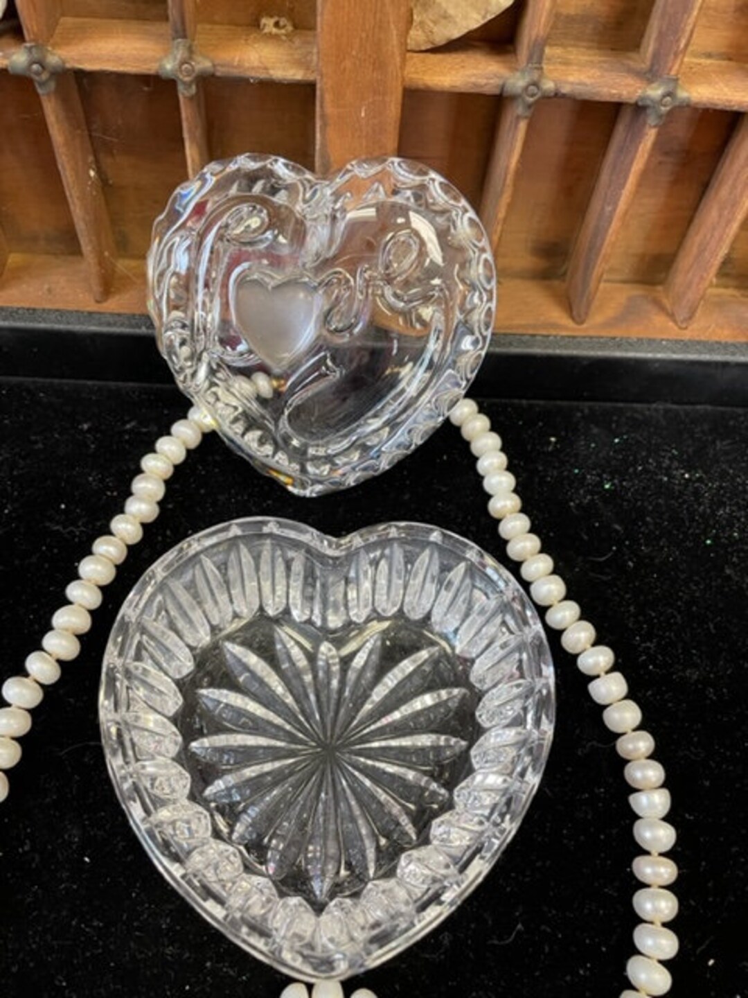 Heart Shaped Glass Box to Send love - Etsy