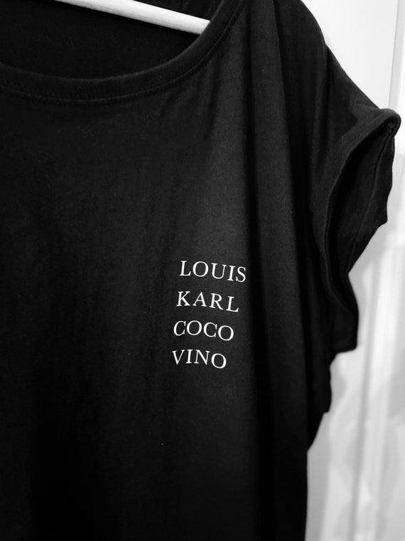 Louis Karl Coco Vino T-shirt Fashion Shirt Women's | Etsy