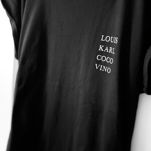Louis Karl Coco Vino T-shirt Fashion Shirt Women's | Etsy