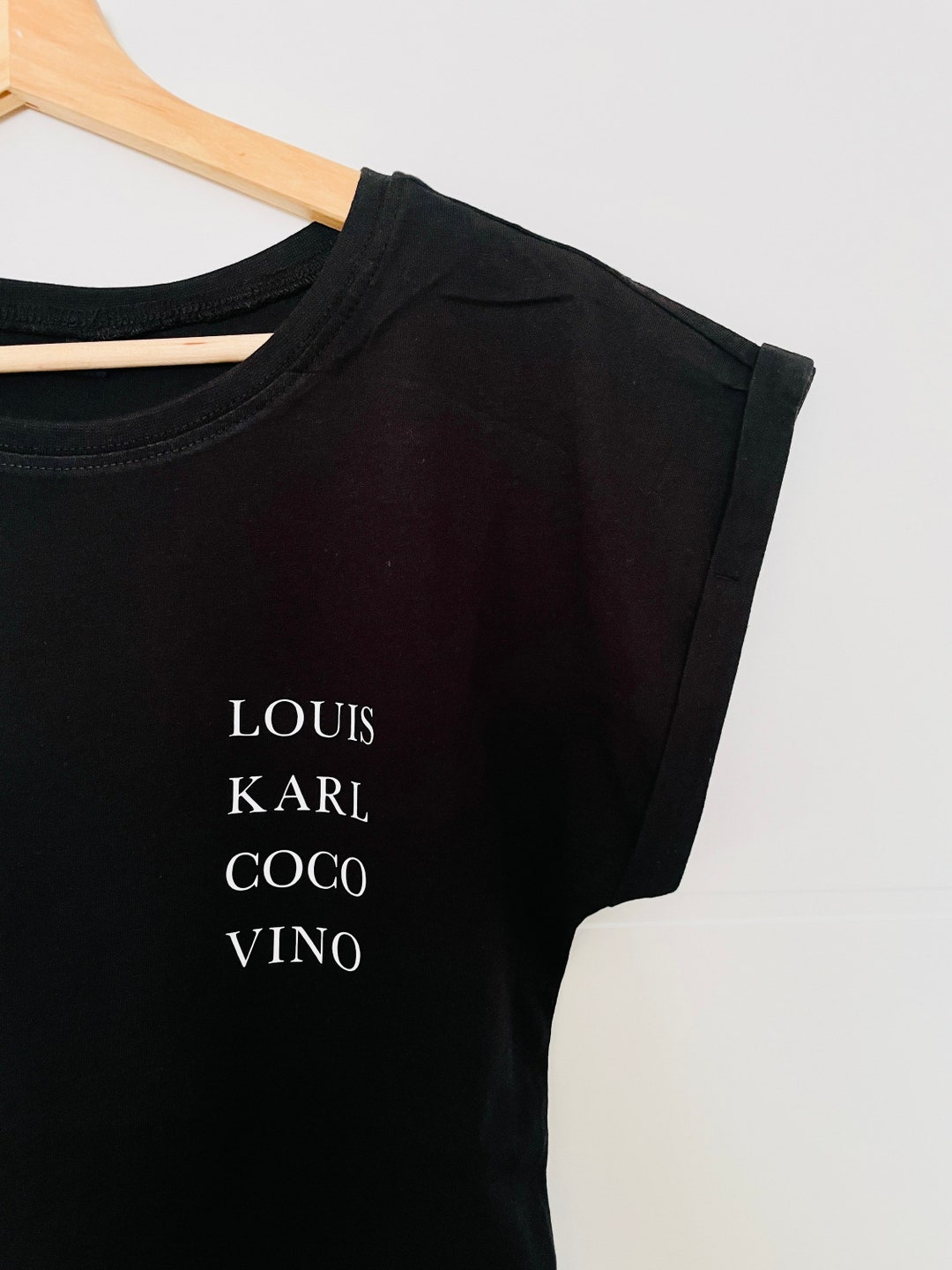 Louis Karl Coco Vino T-shirt, Fashion Shirt, Women's T-shirt, Wine T ...