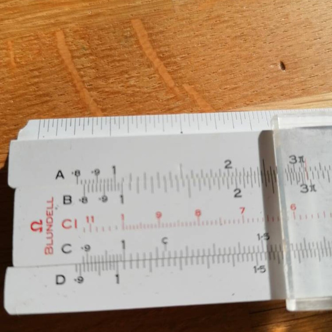 Blundell Omega Pocket Slide Rule 16cm long C. A. V Diesel | Etsy
