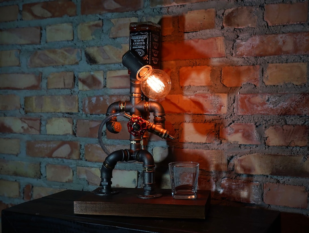 Liquor Alcohol Whisky Dispenser, Firefighter Gift for Him, Night Lamp ...