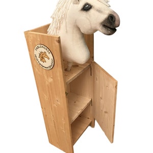 Compact Hobby Horse Stable / Barn charly Solid Spruce Natural With ...