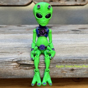 Flexi Alien 3D Printed - Etsy