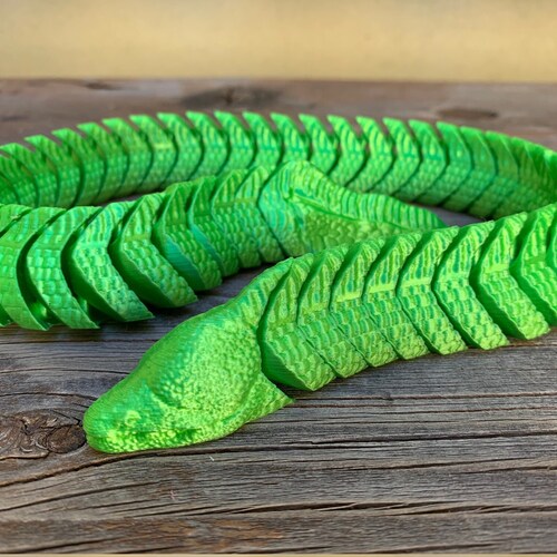 Articulated Eel / 3D Printed/ Flexi Eel/ Fidget Toy - Etsy