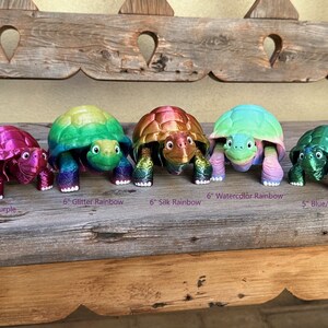 3D Printed Articulated Tortoise With Retractable Head and Limbs W ...