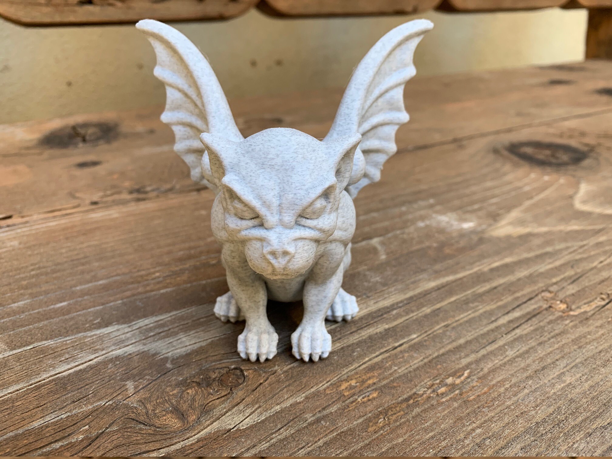 Cute Gargoyle 3D Printed | Etsy