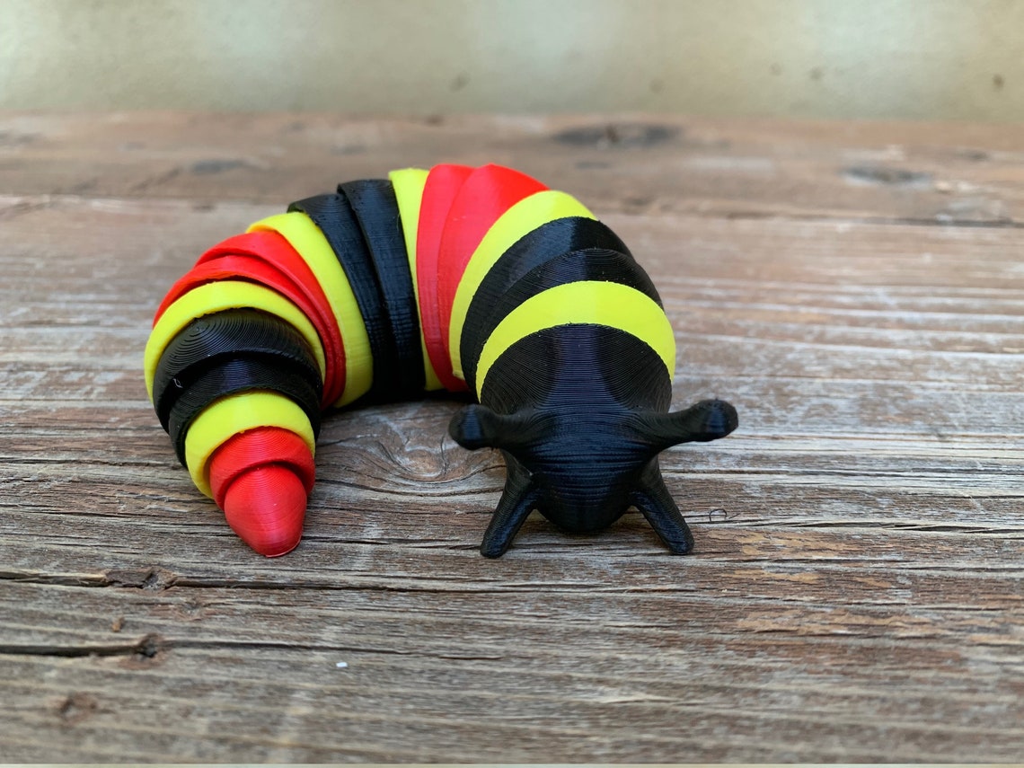 Venomous Slug 3D Printed Articulated Slug | Etsy