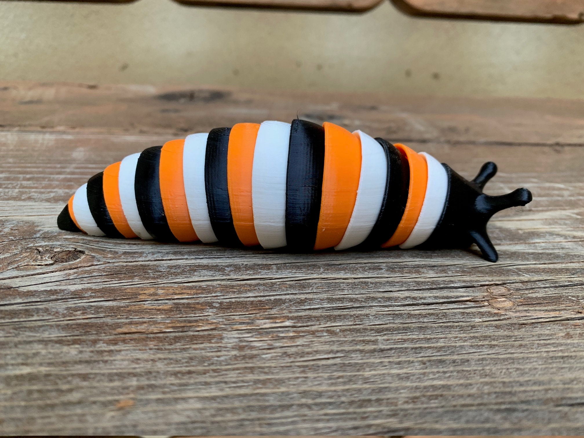 Tiger Slug 3D Printed Articulated Slug - Etsy Canada