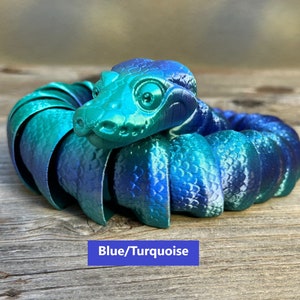3D Printed Articulated Ball Python - Etsy