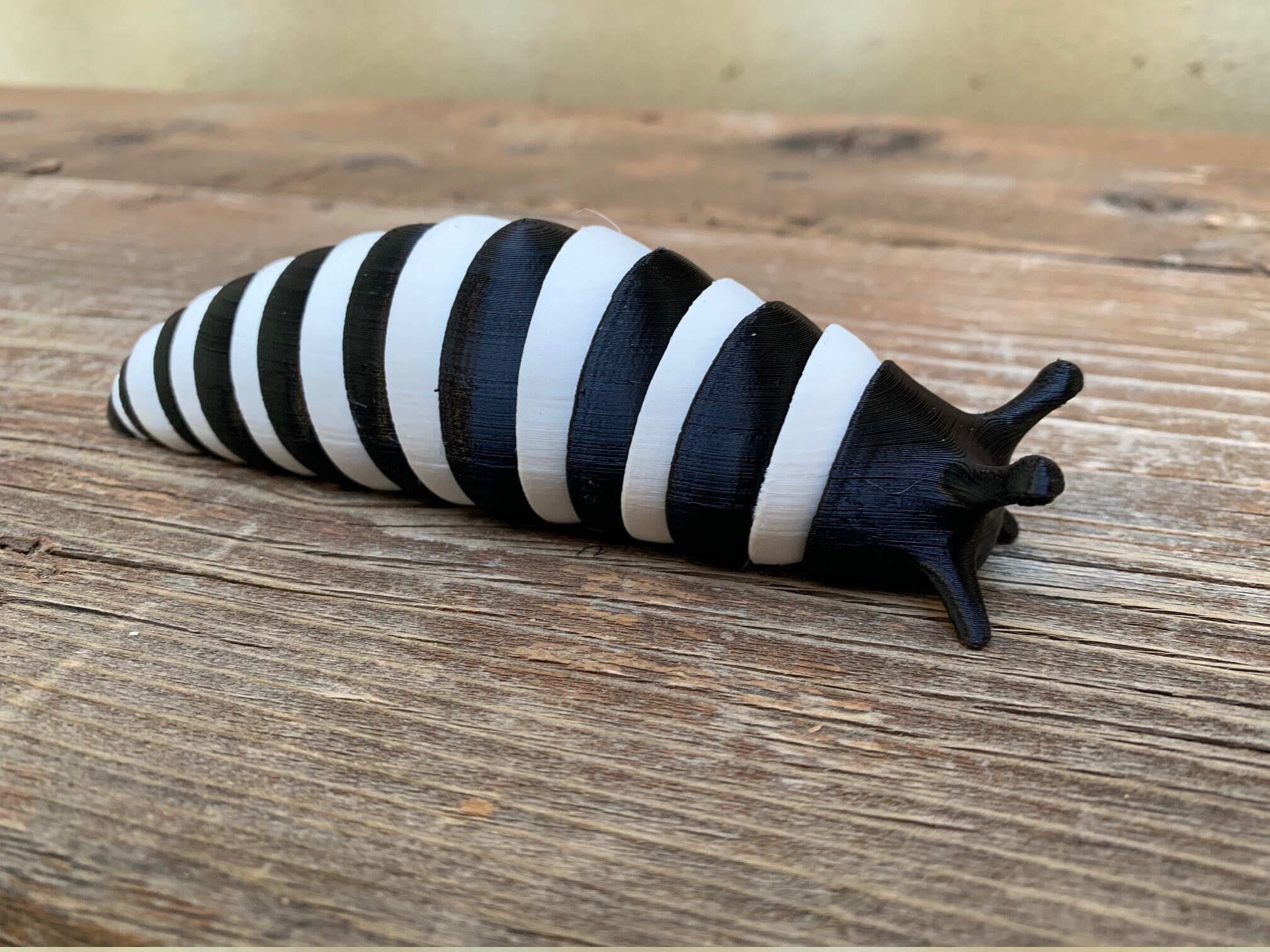Zebra Slug 3D Printed Articulated Slug - Etsy