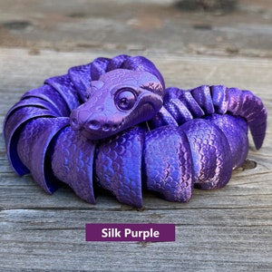 3D Printed Articulated Ball Python - Etsy