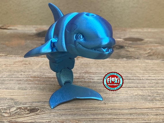 Flexi Orca 3D Printed - Etsy