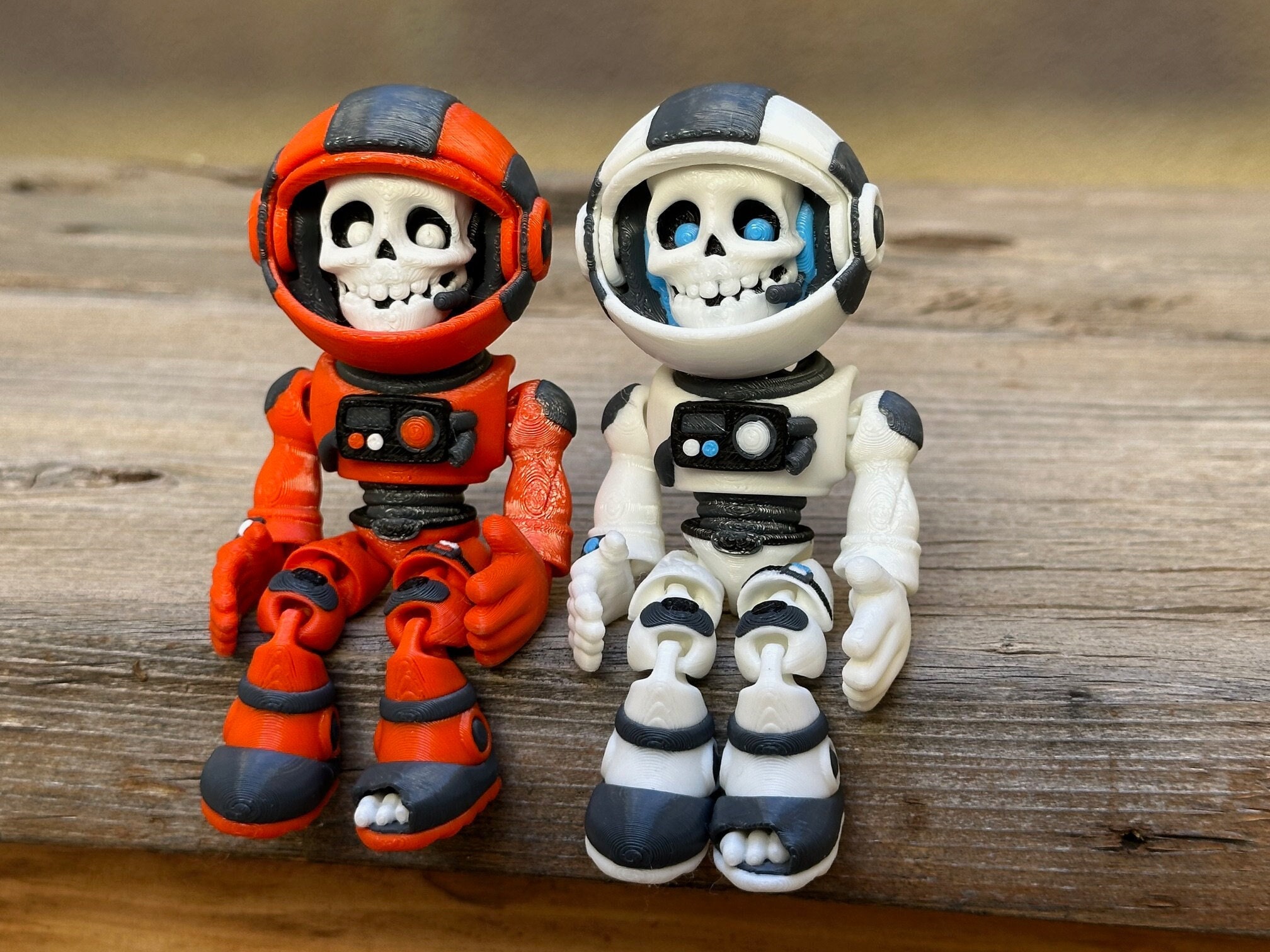 Skeleton Astronaut 3d Print