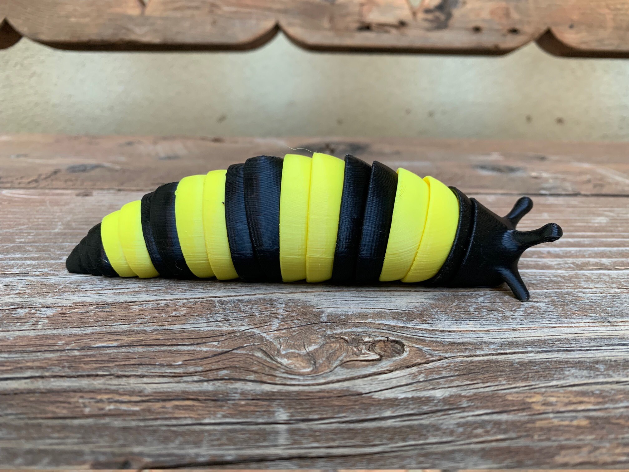 Bumble Bee Slug 3D Printed Articulated Slug | Etsy