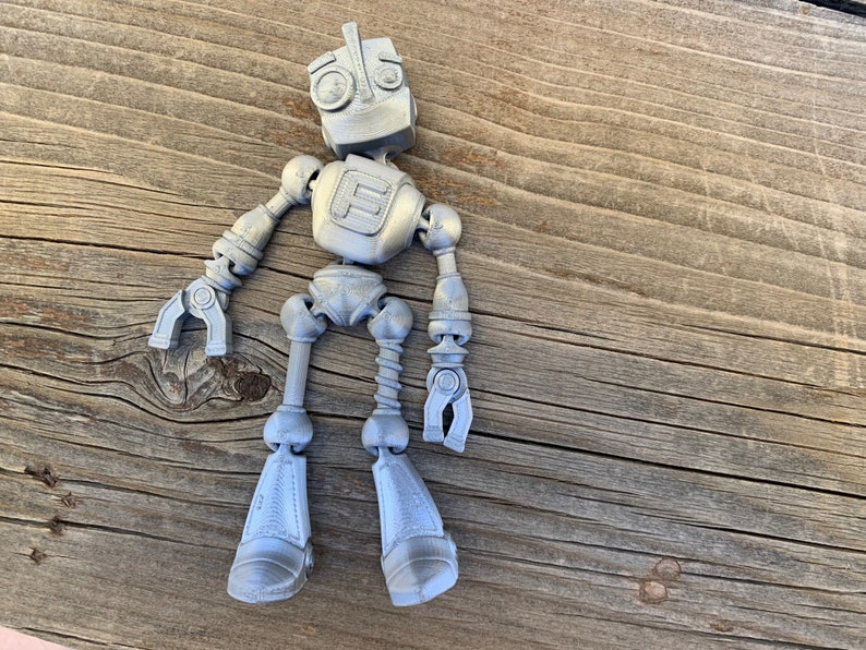 Flexi Robot 3d Printed Etsy