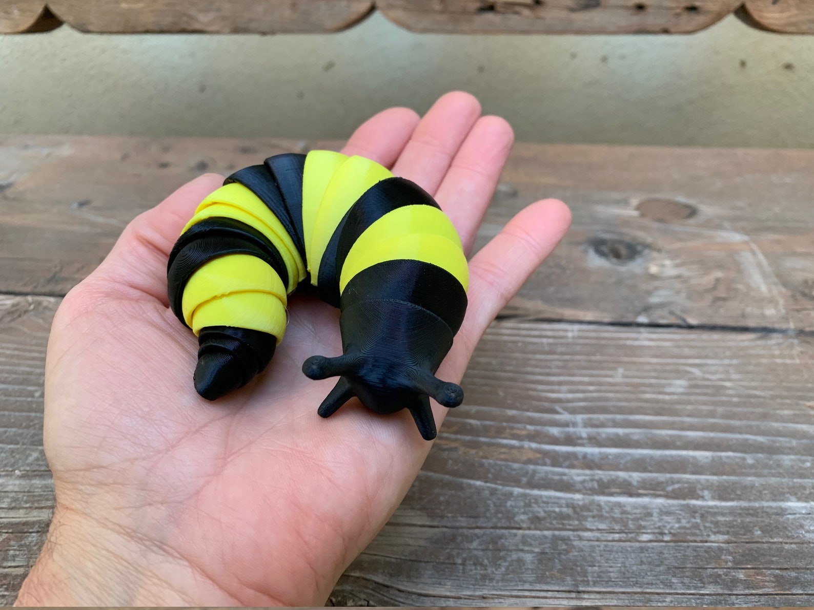 Bumble Bee Slug 3D Printed Articulated Slug - Etsy