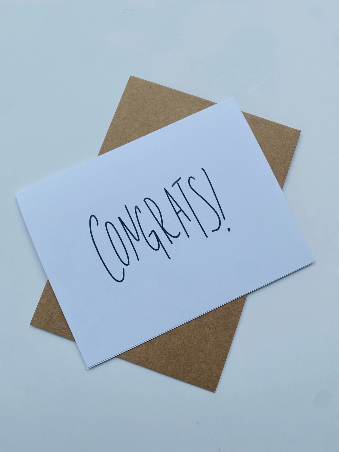 Congrats Cards L Congratulations Cards L Set of 5 Congrats - Etsy