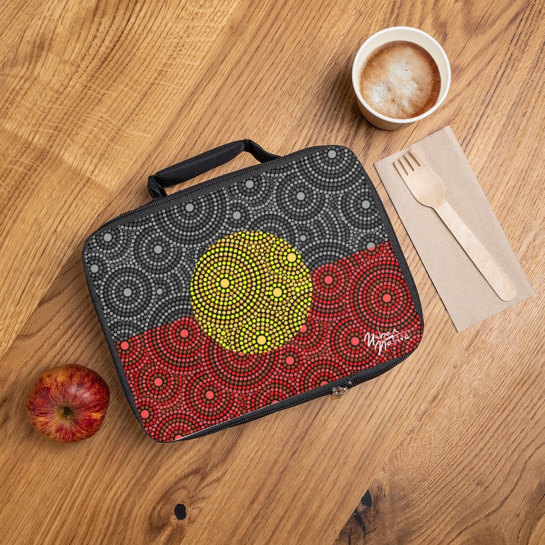 Koori Flag Lunch Bag,work Bag,school Bag Universal Carry Bag ...