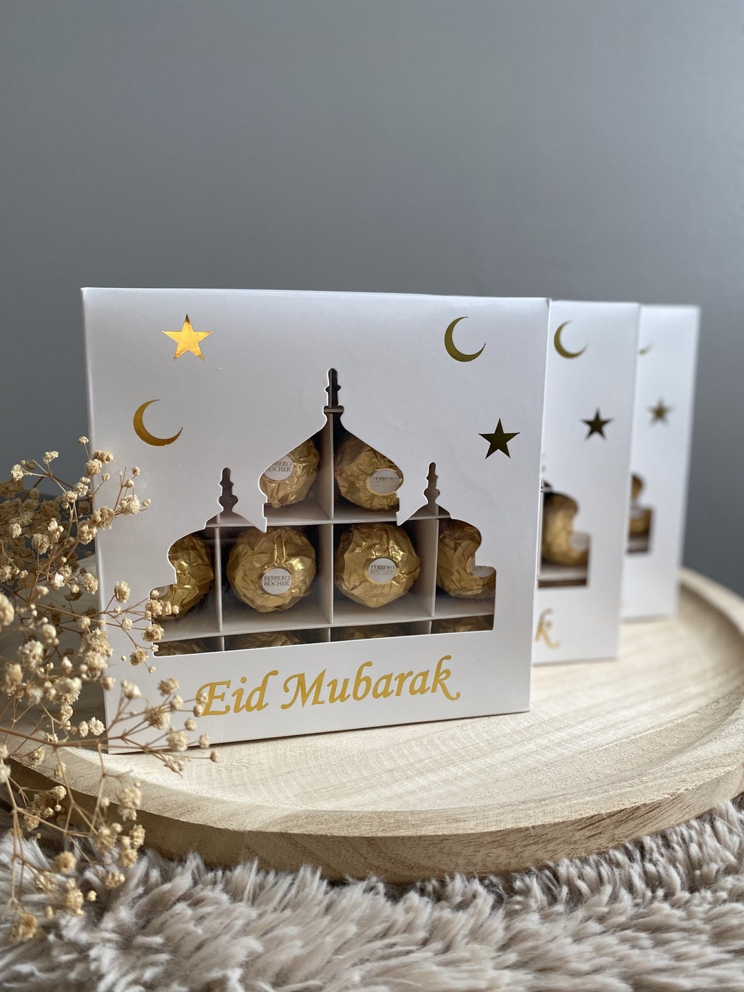 Coffret cadeau Eid Mubarak / Bayram avec Rocher - Etsy France