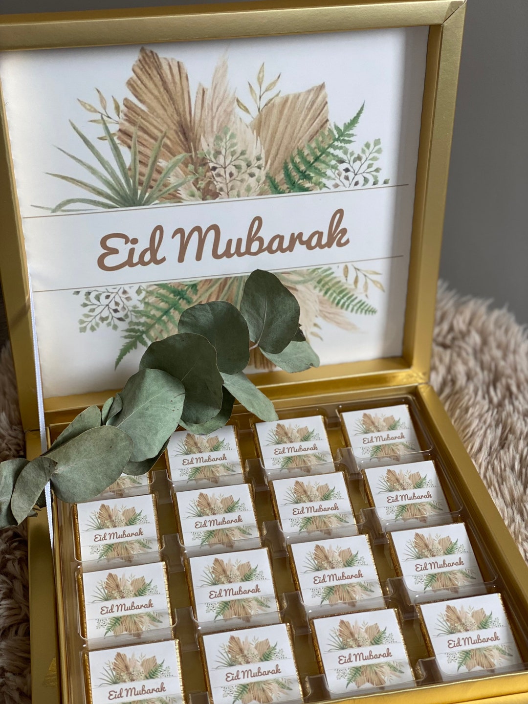 Eid Mubarak / Bayram Mubarak Chocolate Box - Etsy