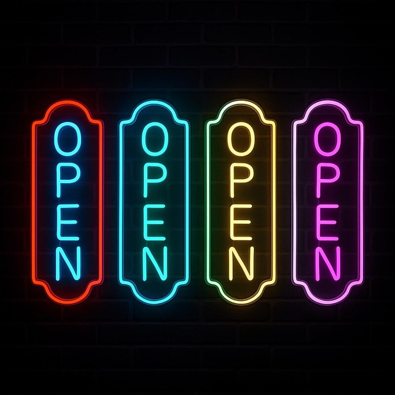Vintage Open Sign - Etsy