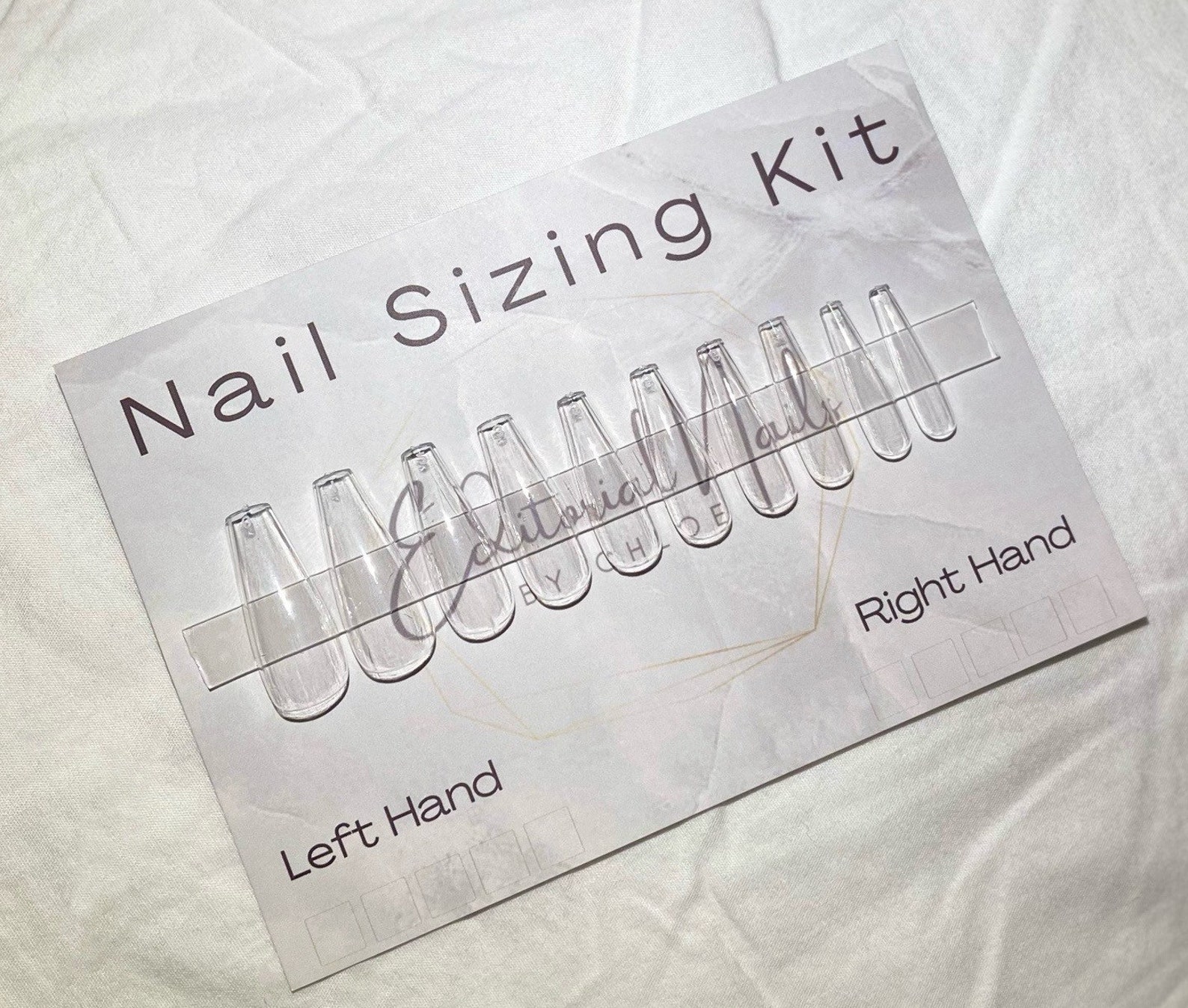 Nail Sizing Kit - Etsy