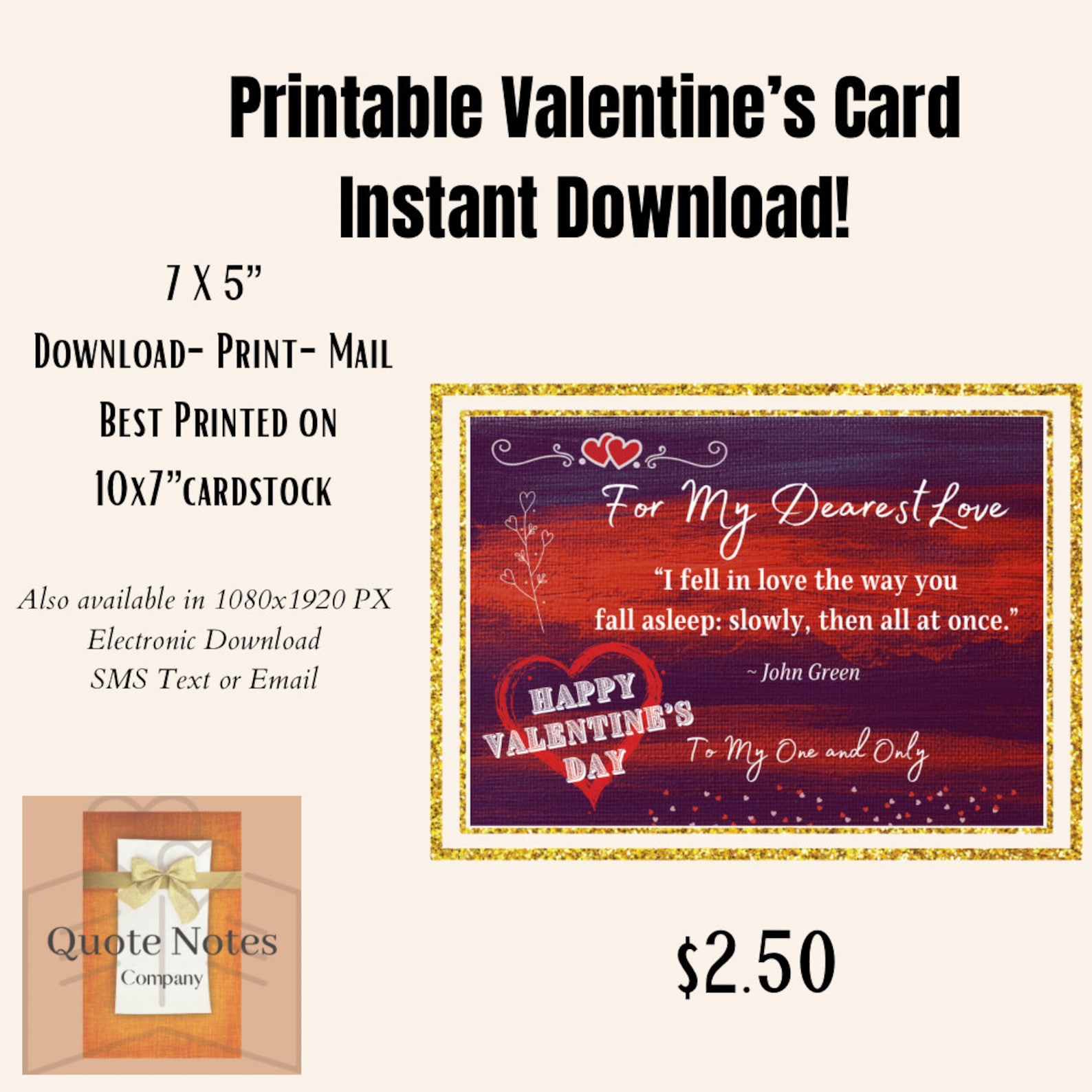 Electronic Valentines Day Card Digital Valentines Card SMS - Etsy