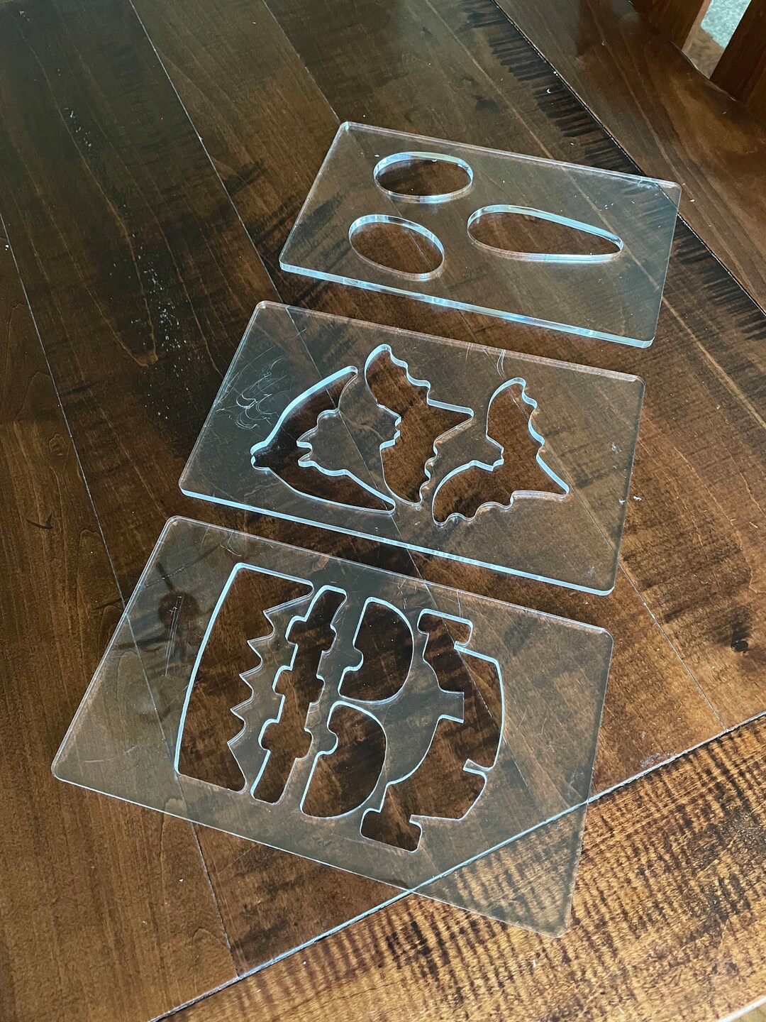 Monster Jack-o-lantern Face Templates (3 Pack) - Etsy