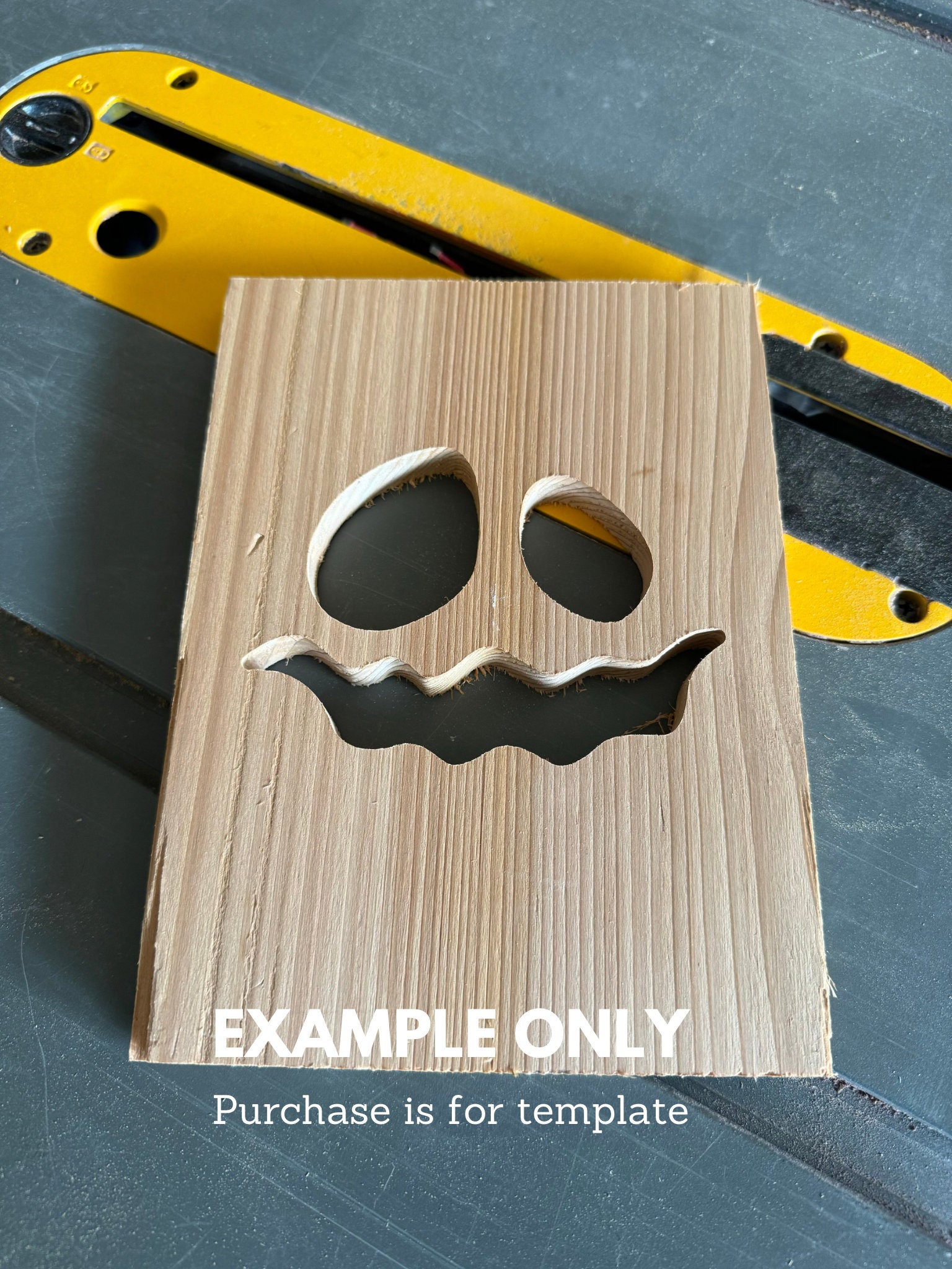 Ghoul Jack-o-lantern Face Set Templates (3 Pack) - Etsy