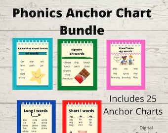 Classroom Resources | Short Vowel Anchor Charts | Phonics Posters ...