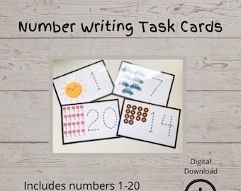 Homeschool Printables Letter Writing Task Cards Digital | Etsy