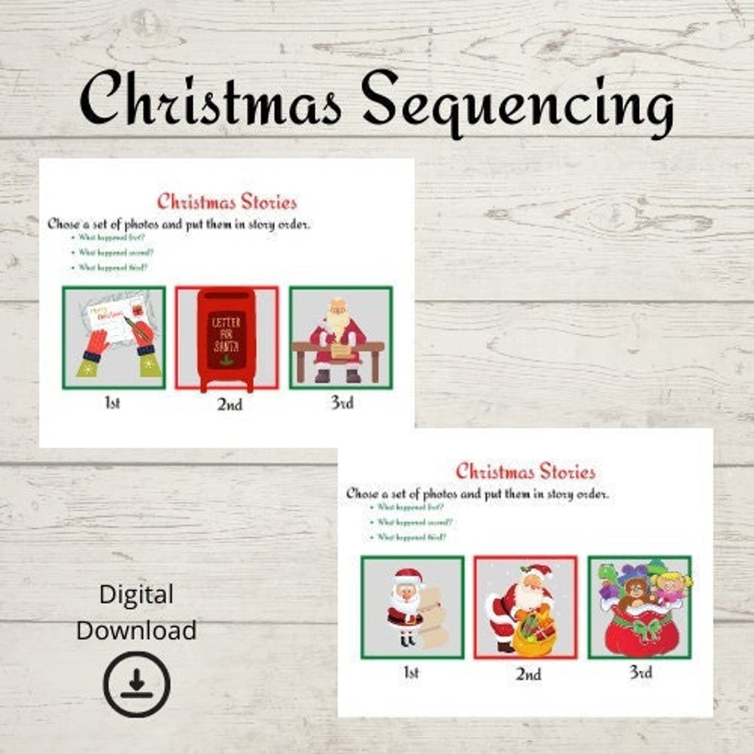 Homeschool Printables | Pre-k-toddler Learning | Christmas Themed ...