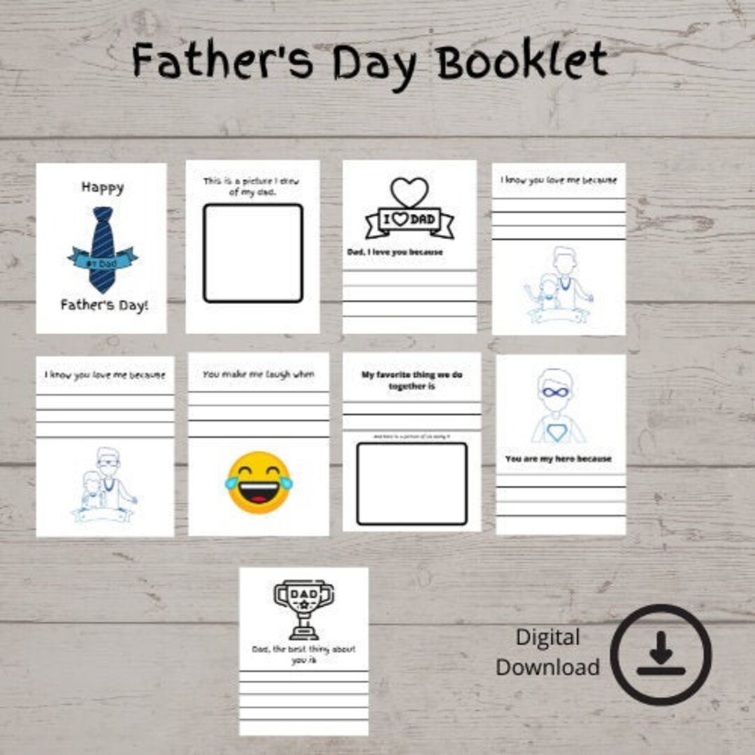 Father's Day Gift Printable | Homemade Gifts | Father's Day Card ...