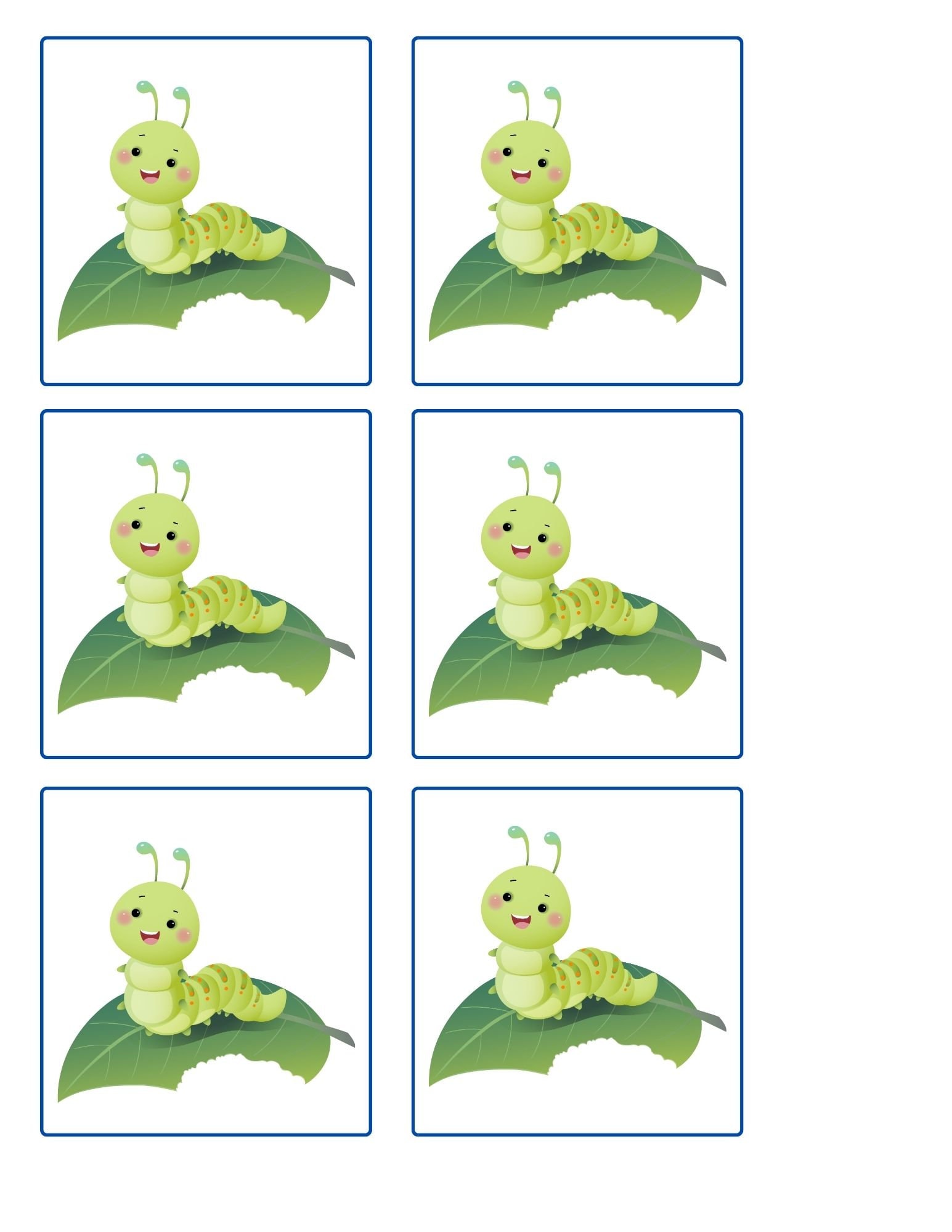 Ten Wriggly Wiggly Caterpillars | Homeschool Printable | Circle Time ...