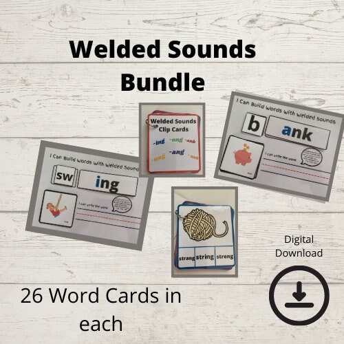 Homeschool Printables | Welded Sound Bundles | Phonics Activity ...
