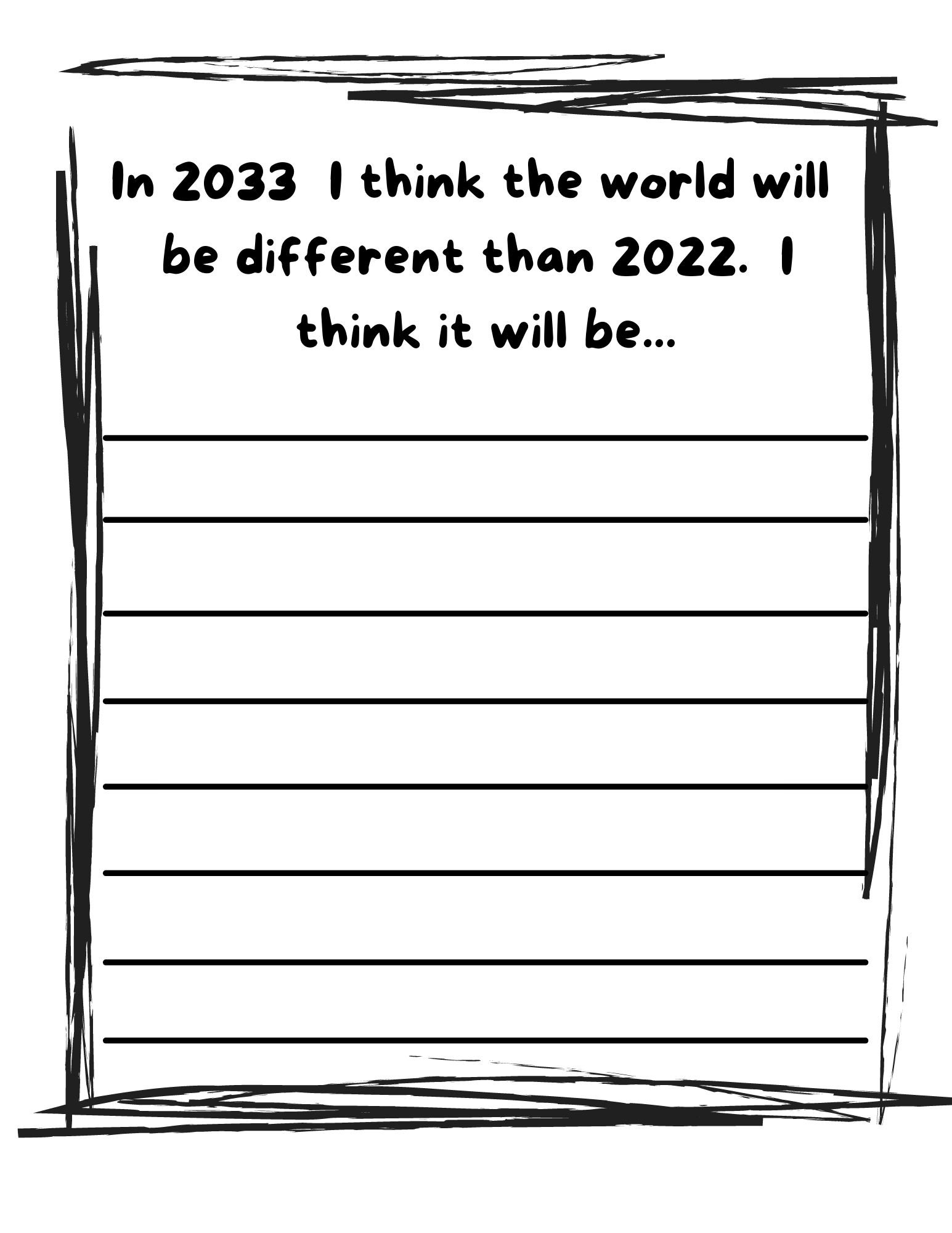 Learning Printable | Twosday Time Capsule | Homeschool Printable | 1st ...