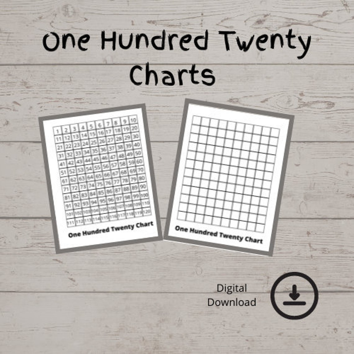 Homeschool Printables | One Hundred Twenty Charts | Classroom ...