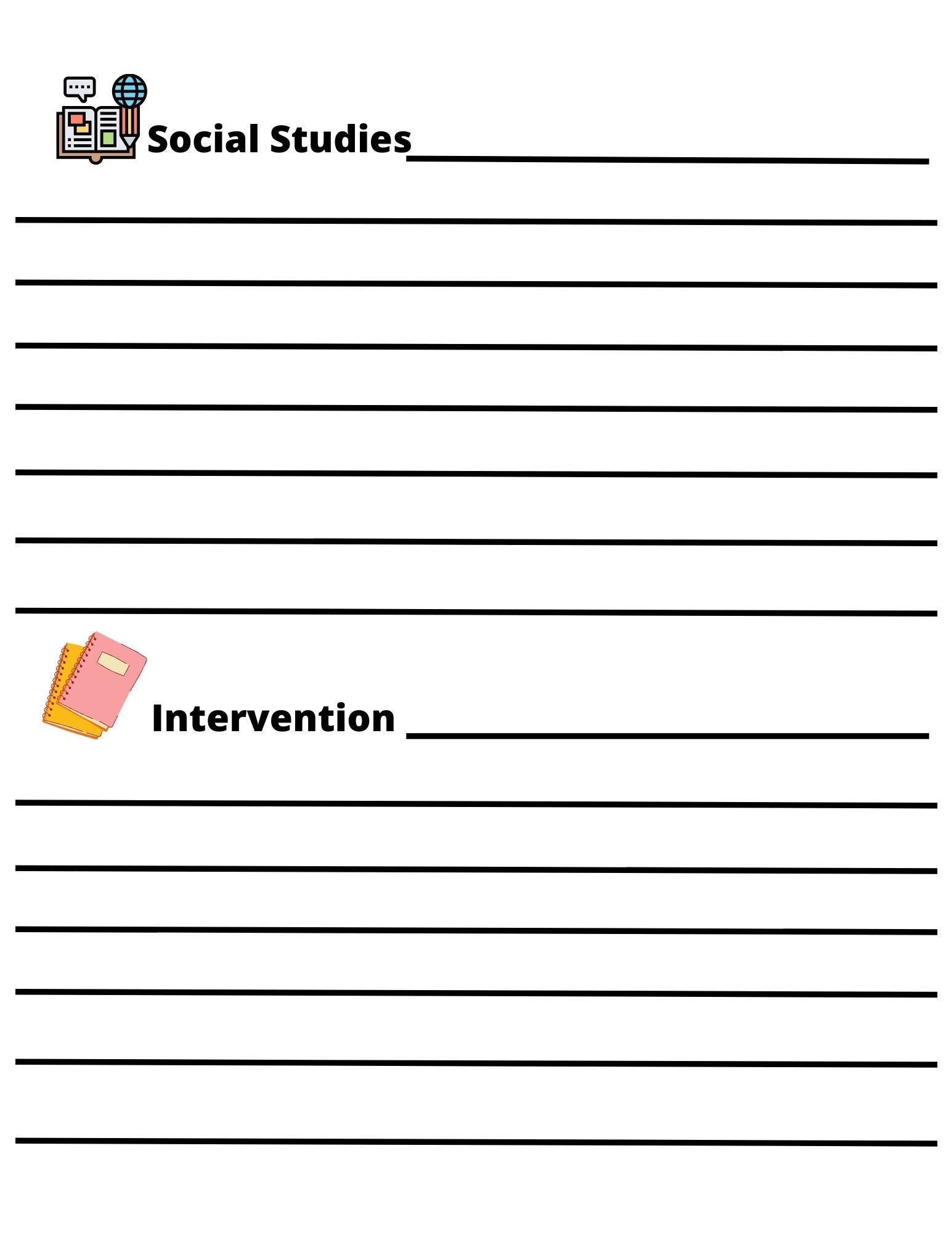 Substitute Teacher End of the Day Report | Elementary School | Digital ...