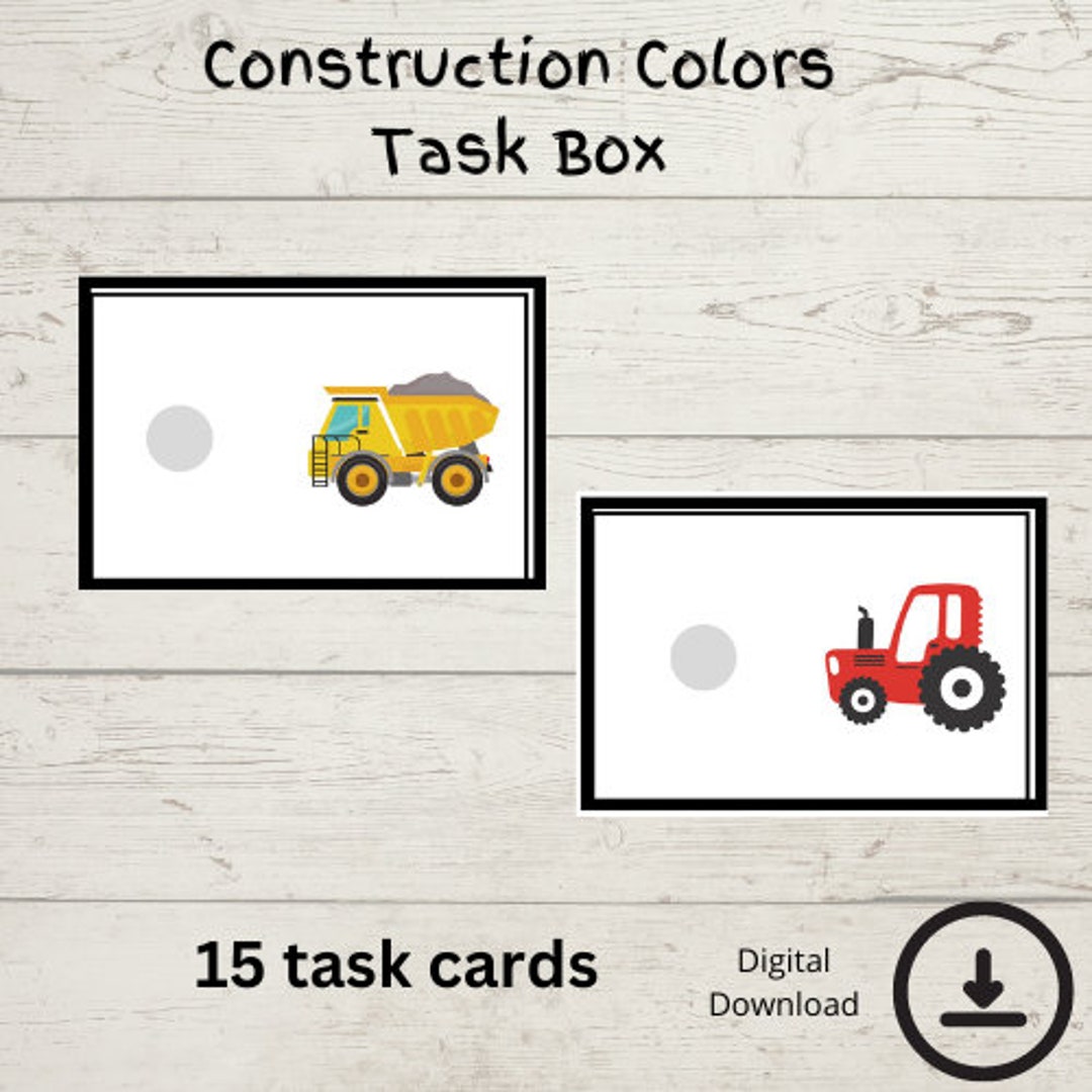 Homeschool Printables | Preschool-toddler Learning | Construction ...