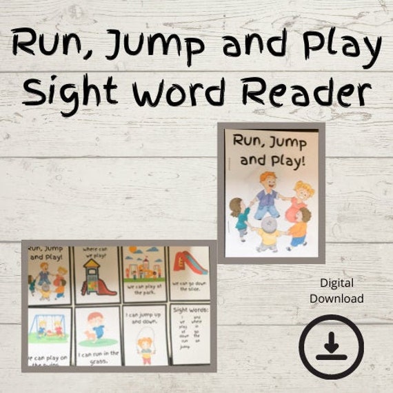 Digital Download Kindergarten I Go Sight Word Reader First Grade ...