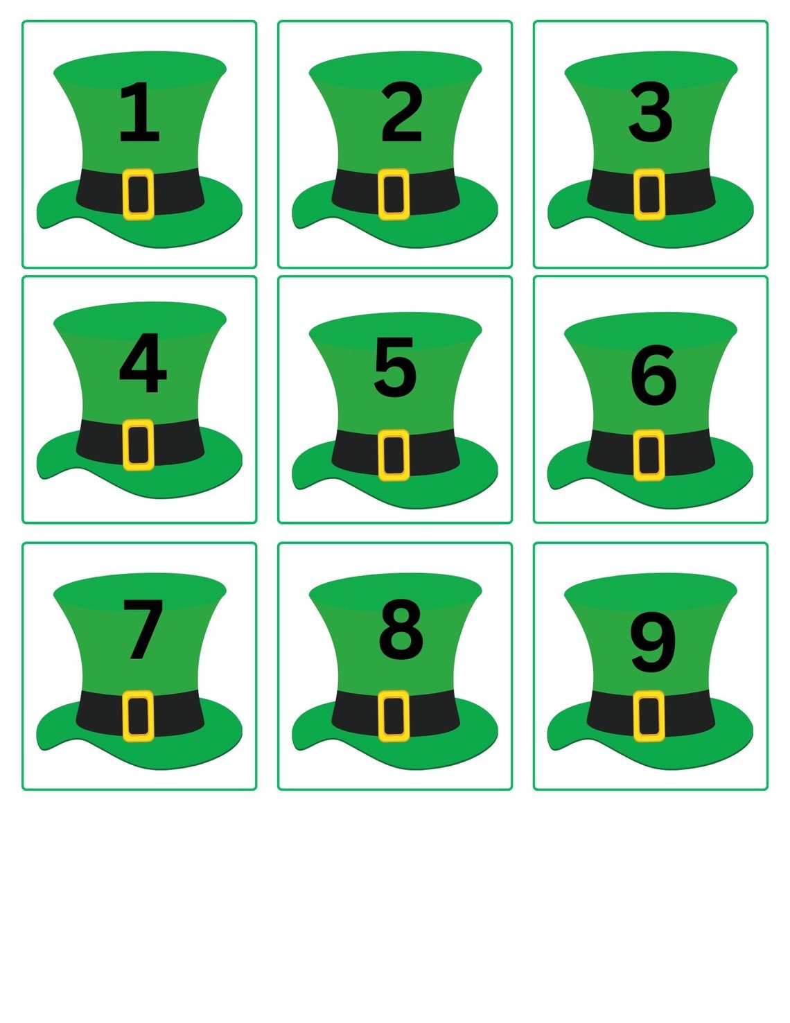 10 Lucky Leprechauns | Homeschool Printable | Circle Time |story ...