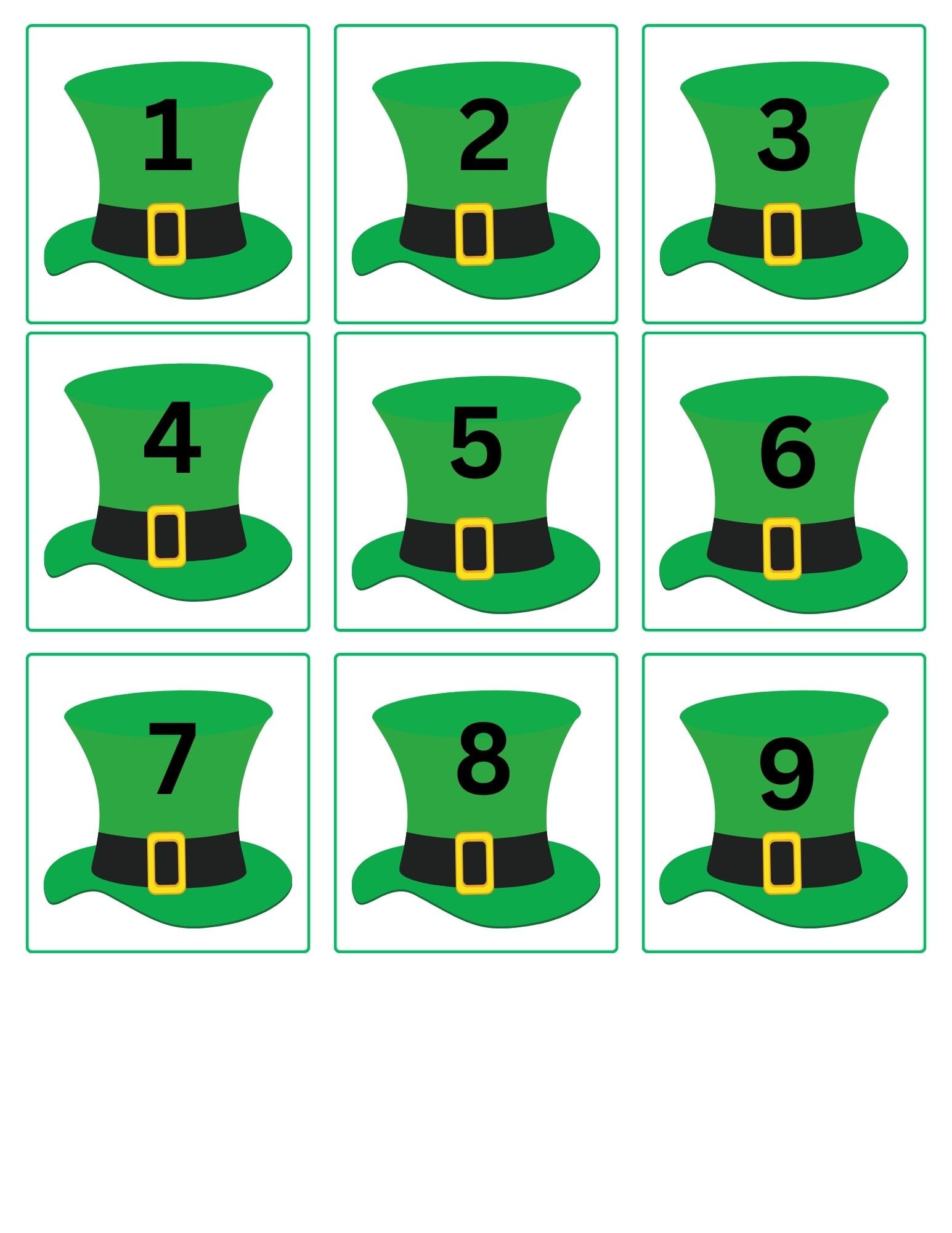 10 Lucky Leprechauns | Homeschool Printable | Circle Time |story ...