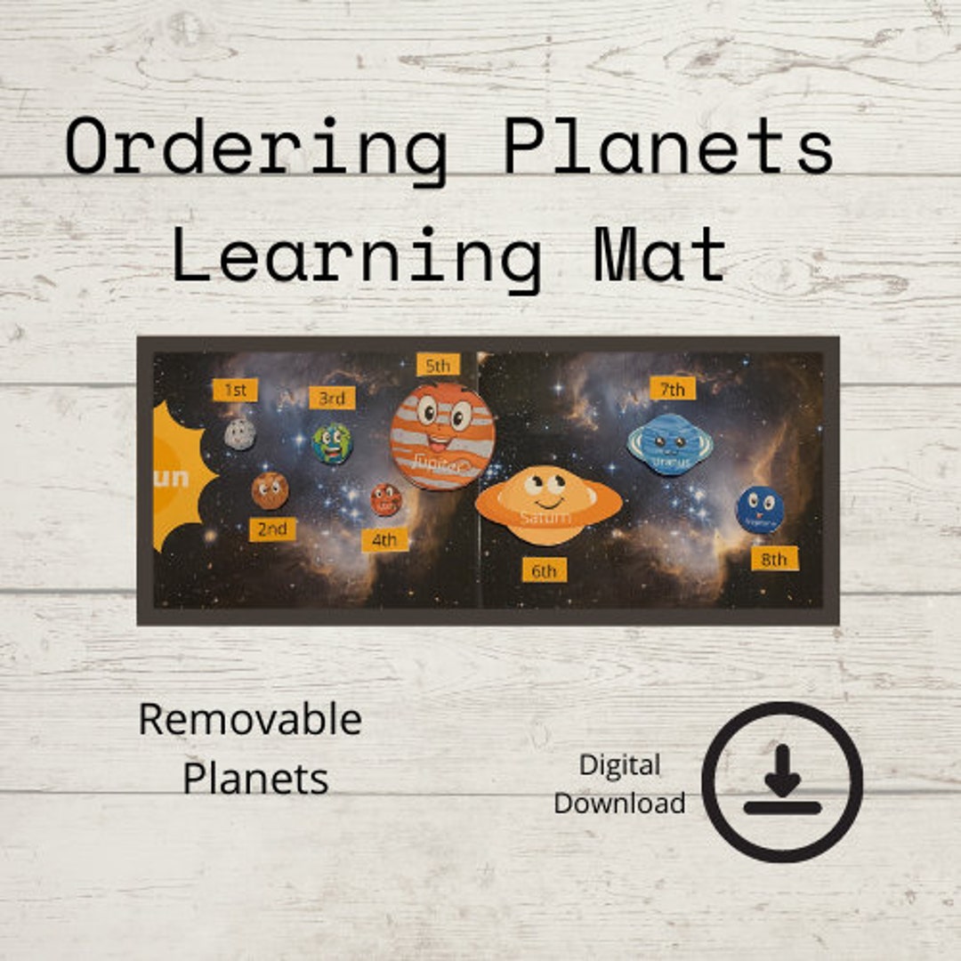 Homeschool Printables | Kindergarten | Space Thematic Unit | Ordering ...