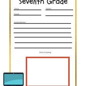 Learning Printable | School Memory Book | K-12 Memories | Homeschool ...
