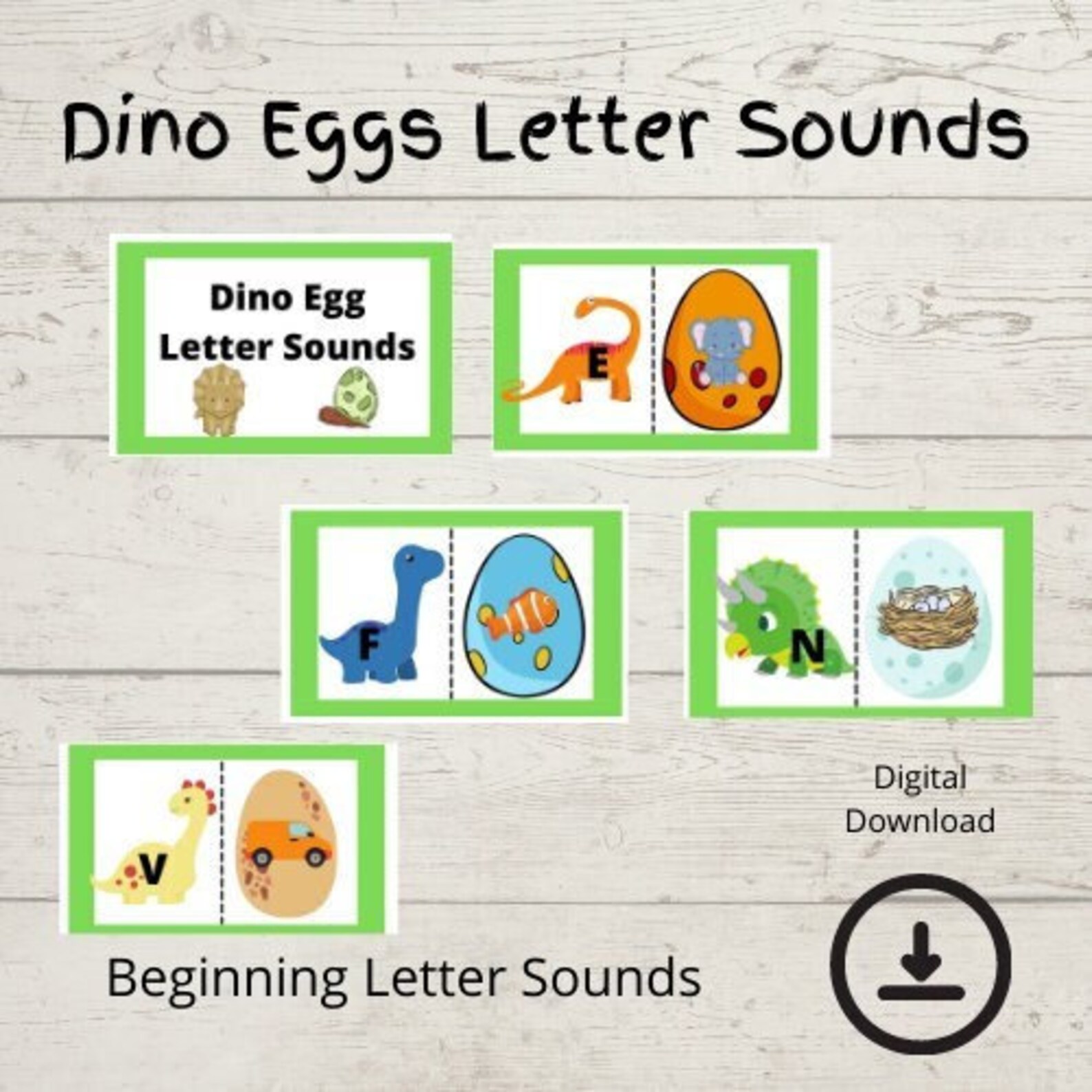 Homeschool Printables | Preschool-toddler Learning | Dinosaur Themed ...