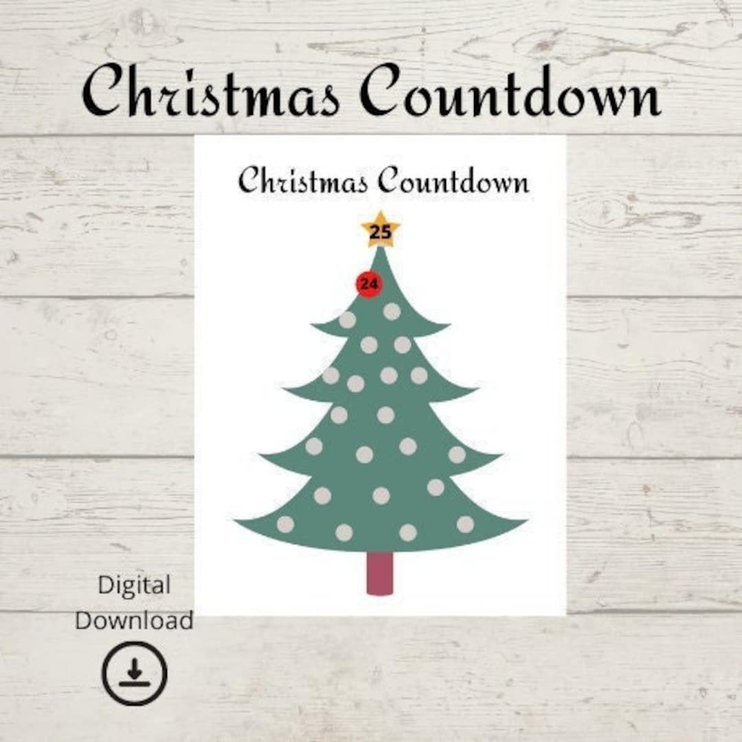 Holiday Printables | Christmas Themed | Christmas Countdown Christmas ...