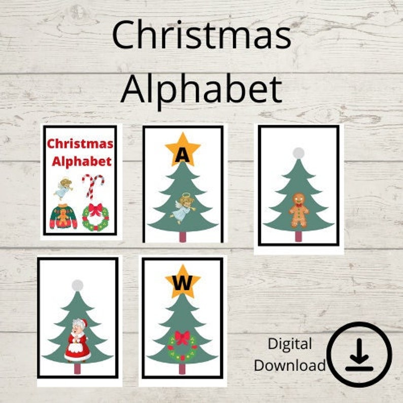 Homeschool Printables | Preschool-toddler Learning | Christmas Themed ...
