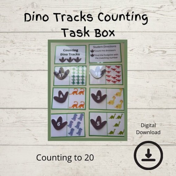 Homeschool Printables Preschool-Toddler Learning Dinosaur | Etsy