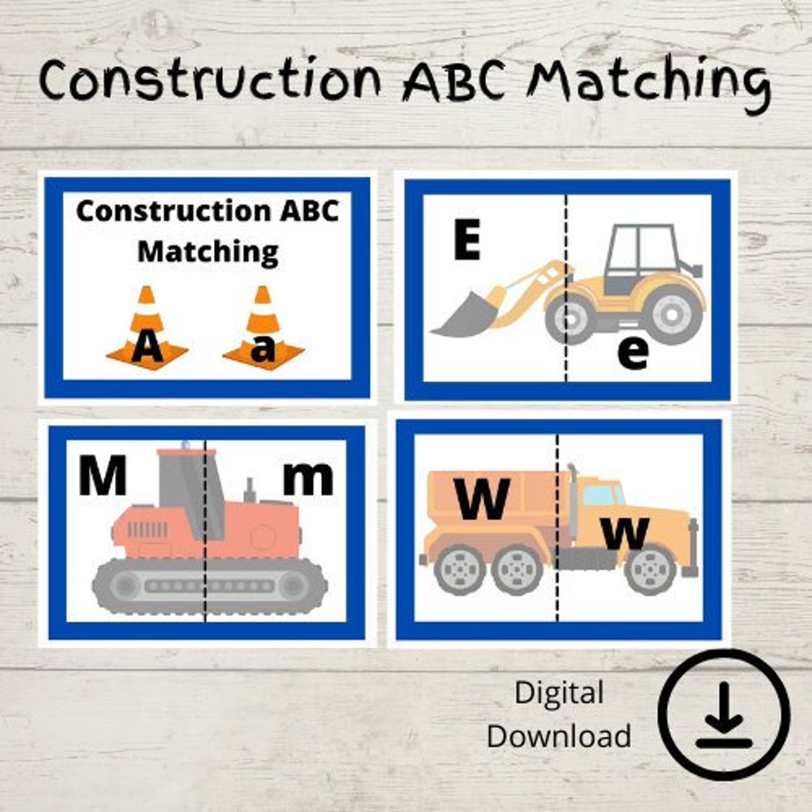 Homeschool Printables | Preschool-toddler Learning | Construction ...